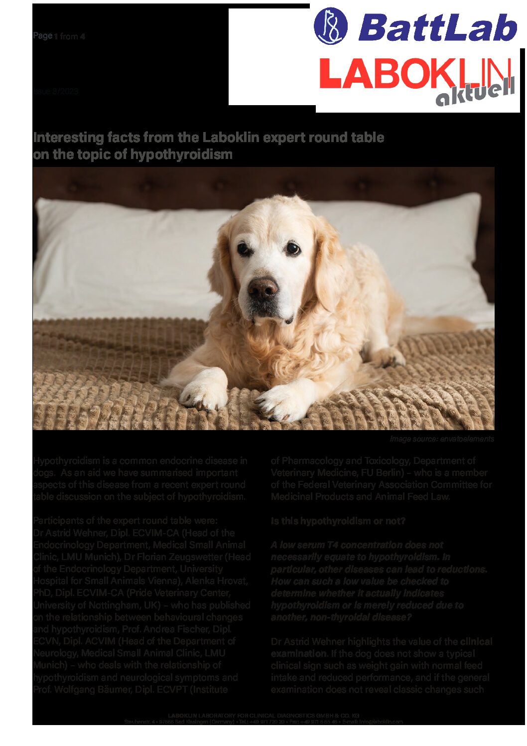 interesting-facts-from-the-laboklin-expert-round-table - Veterinary Laboratory UK | Diagnostic ...